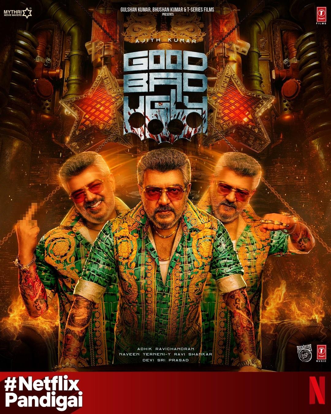 Good Bad Ugly: OTT release date of Ajith's film on Netflix Tamil Movie, Music Reviews and News
